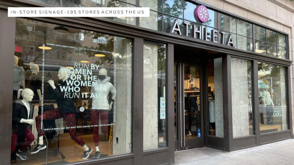 Gap’s Athleta Apparel Celebrates the Enduring Power of Women – YARD NYC