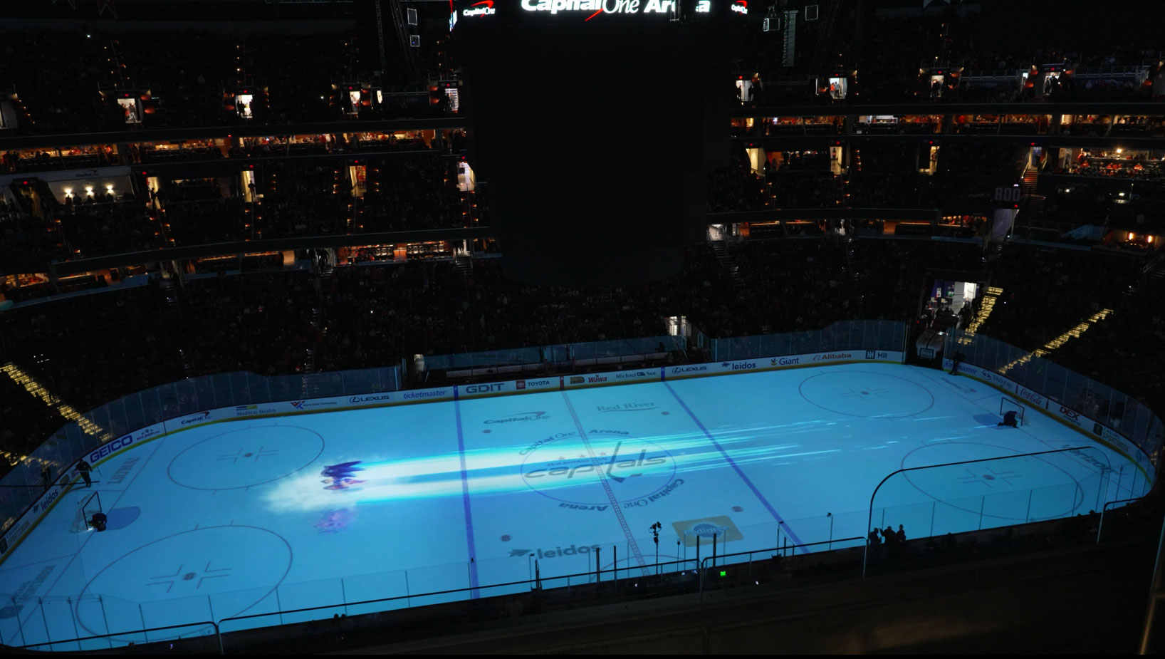 Sonic the Hedgehog Runs Amok for Netflix at NHL Arena | Muse by Clios
